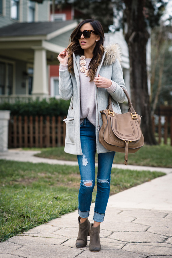 Rosy Winter Outfit | Alyson Haley