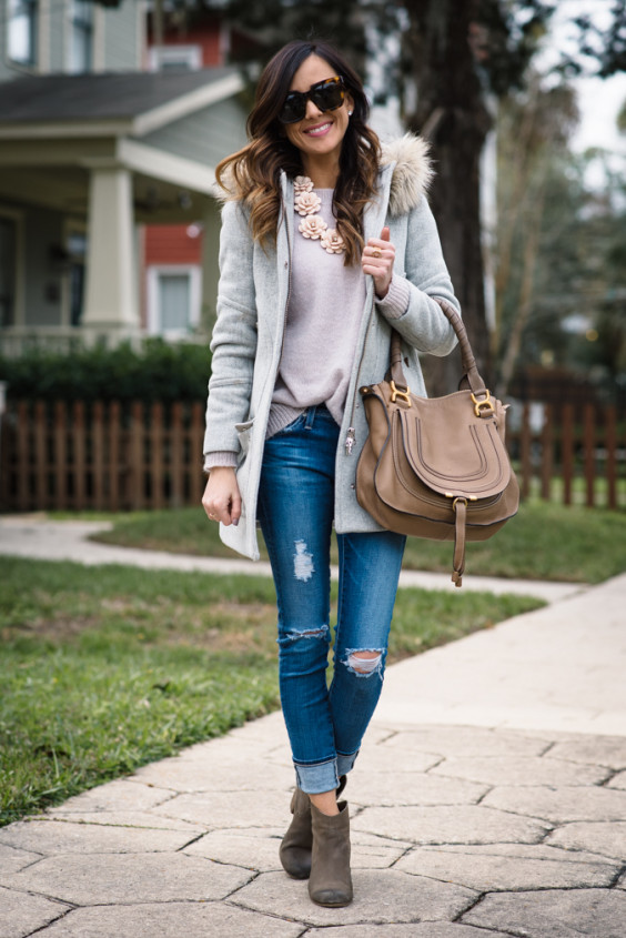 Rosy Winter Outfit | Alyson Haley