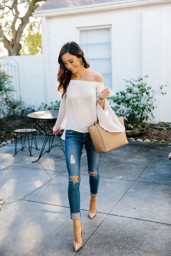 Off The Shoulder Tops Under $50 | Alyson Haley