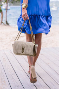 Drop Waist Cobalt Blue Dress in St. Thomas | Alyson Haley