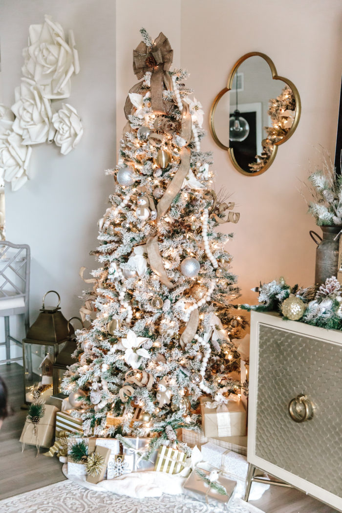 How I Decorated My Christmas Tree For Less | Alyson Haley