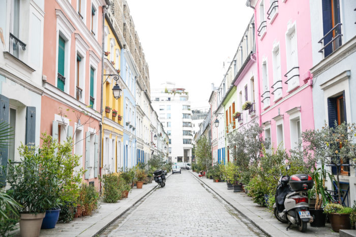 Where To Find The Most Colorful Street in Paris | Alyson Haley