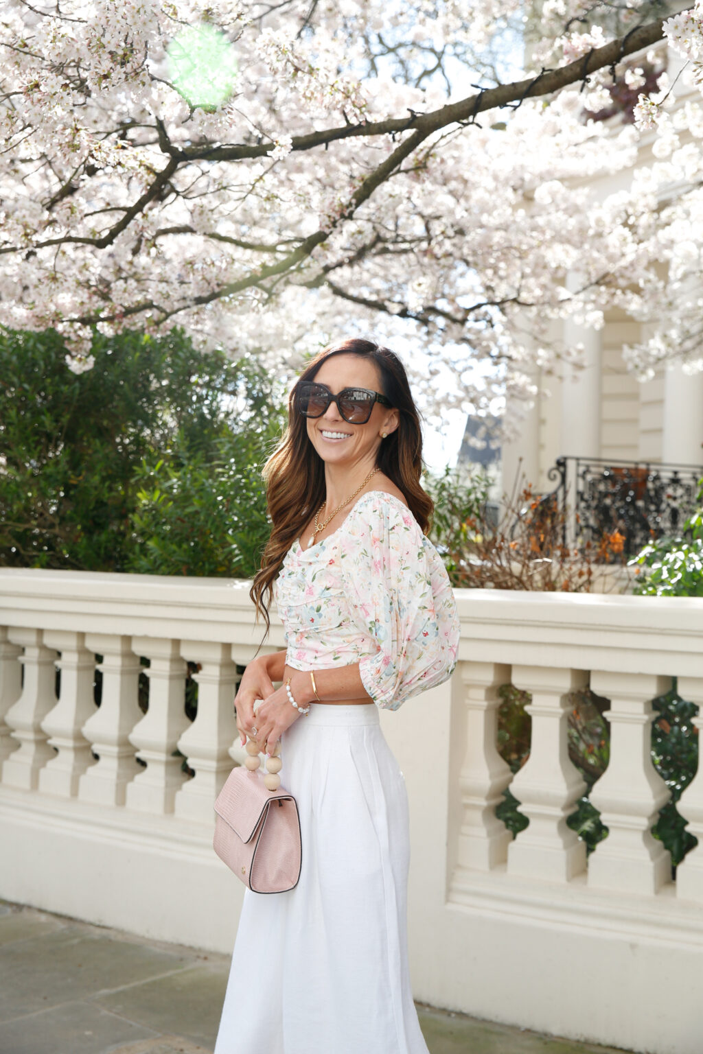 Feminine Spring Outfit Idea + LTK Spring Sale Event Details | Alyson Haley